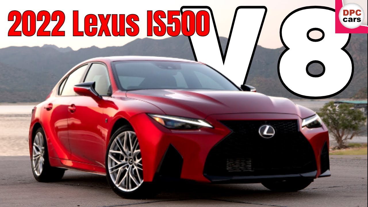 2022 Lexus IS500 Permium in Infrared - YouTube