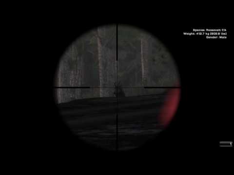 the Hunter pc game ELK heart shot.avi - YouTube