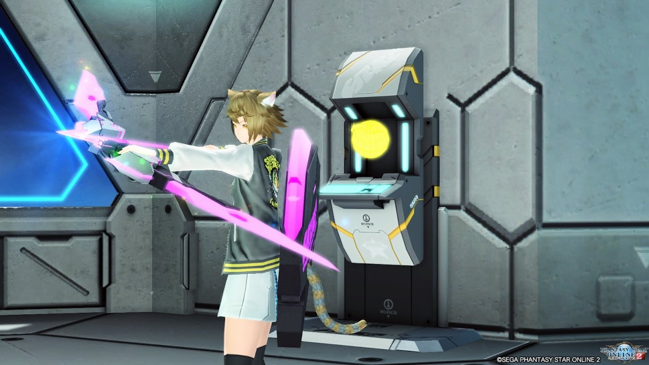 PSO2 Bonus quest Magatsu gold. Leveling Hunter/Braver Bullet bow ...