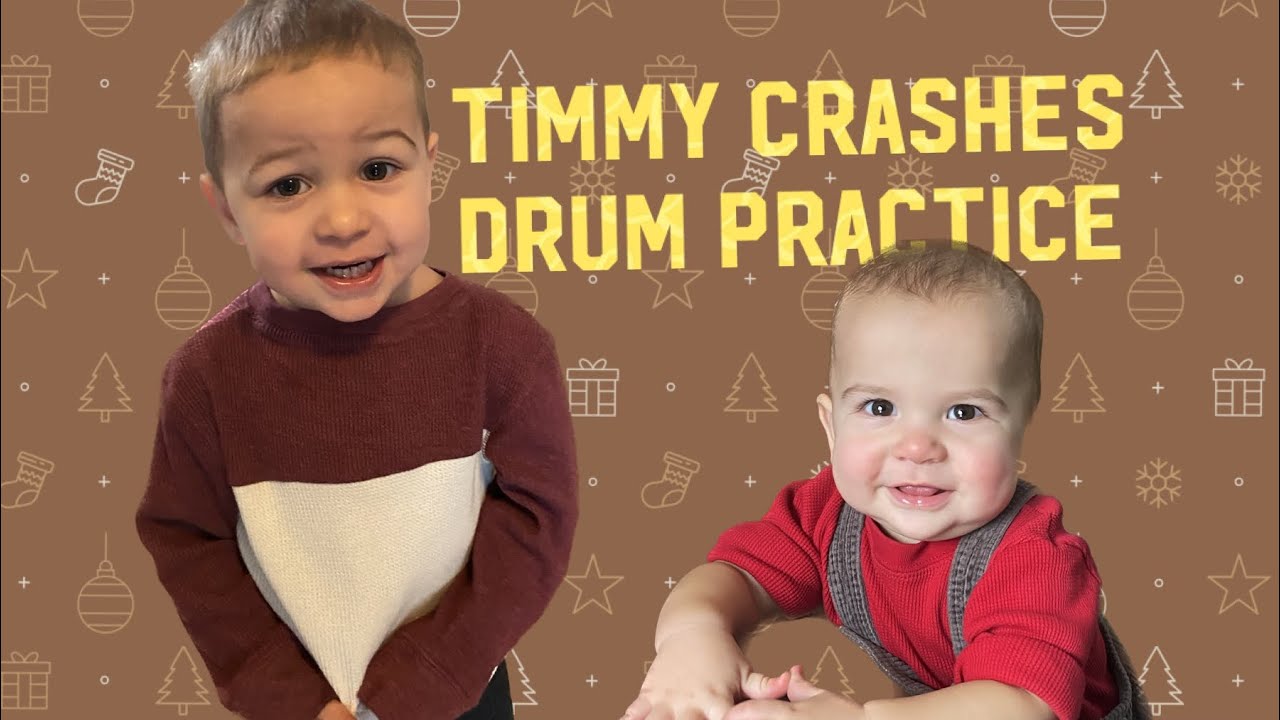 Timmy Crashes Drum Practice - YouTube