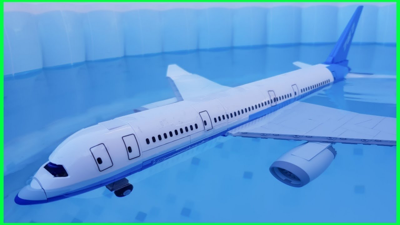 LEGO PLANES LANDING IN WATER !!! - YouTube