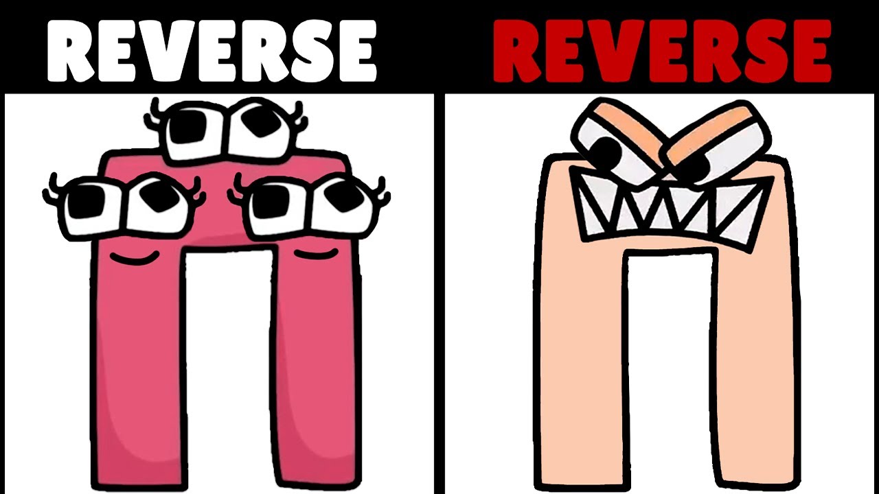 Reverse New Russian VS Reverse New Russian Color Mixing Alphabet Lore ...