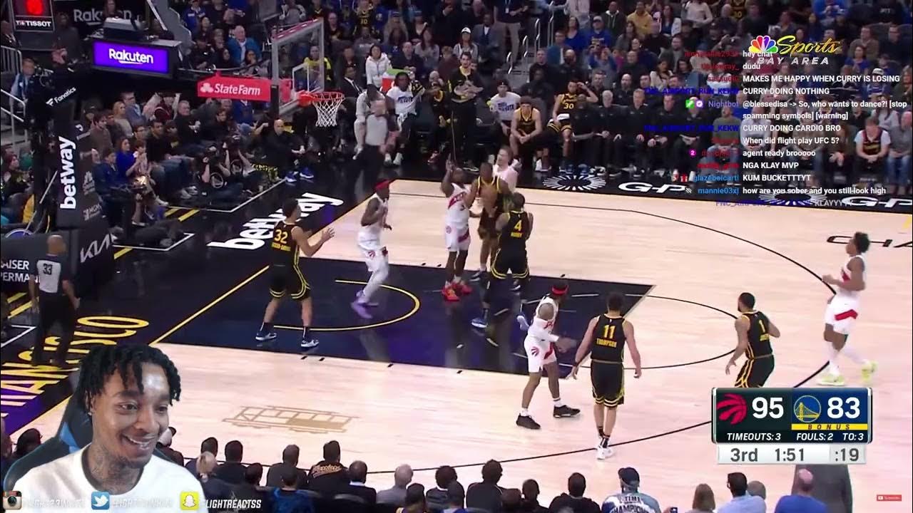 FlightReacts To RAPTORS at WARRIORS | FULL GAME HIGHLIGHTS | January 7, 2024! - YouTube