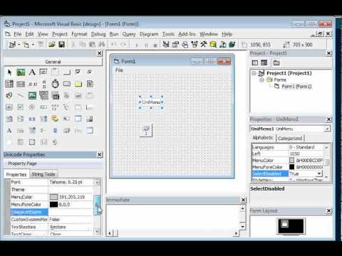 unicode_menu.avi - YouTube