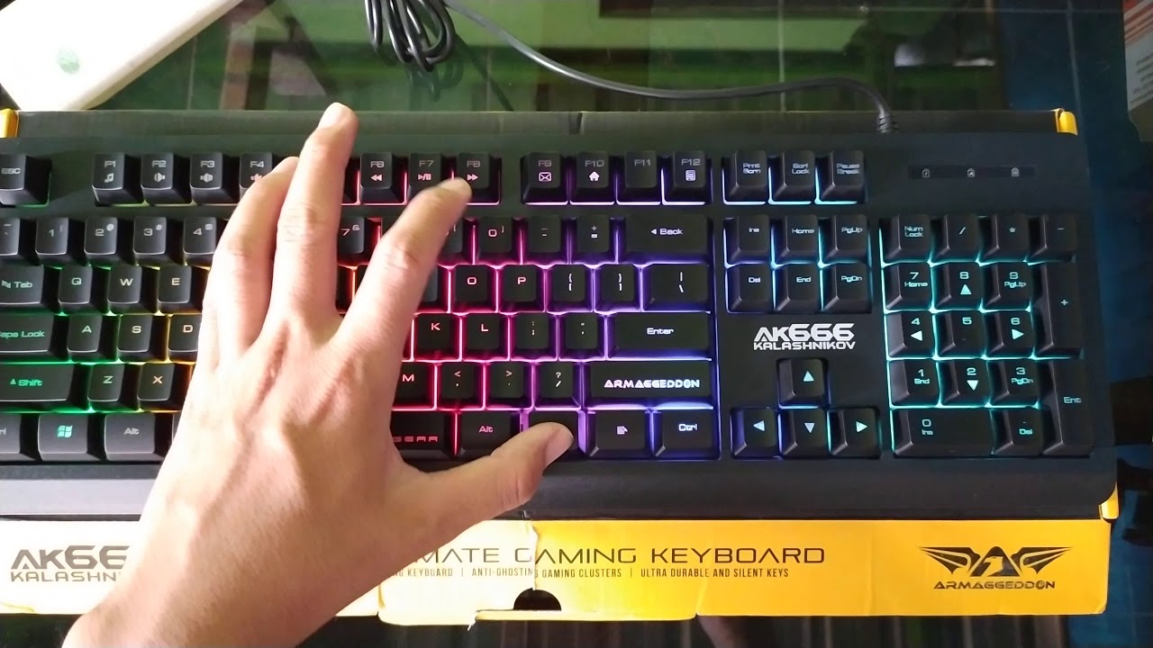 Keyboard Armaggeddon AK666 KALASHNIKOV - YouTube