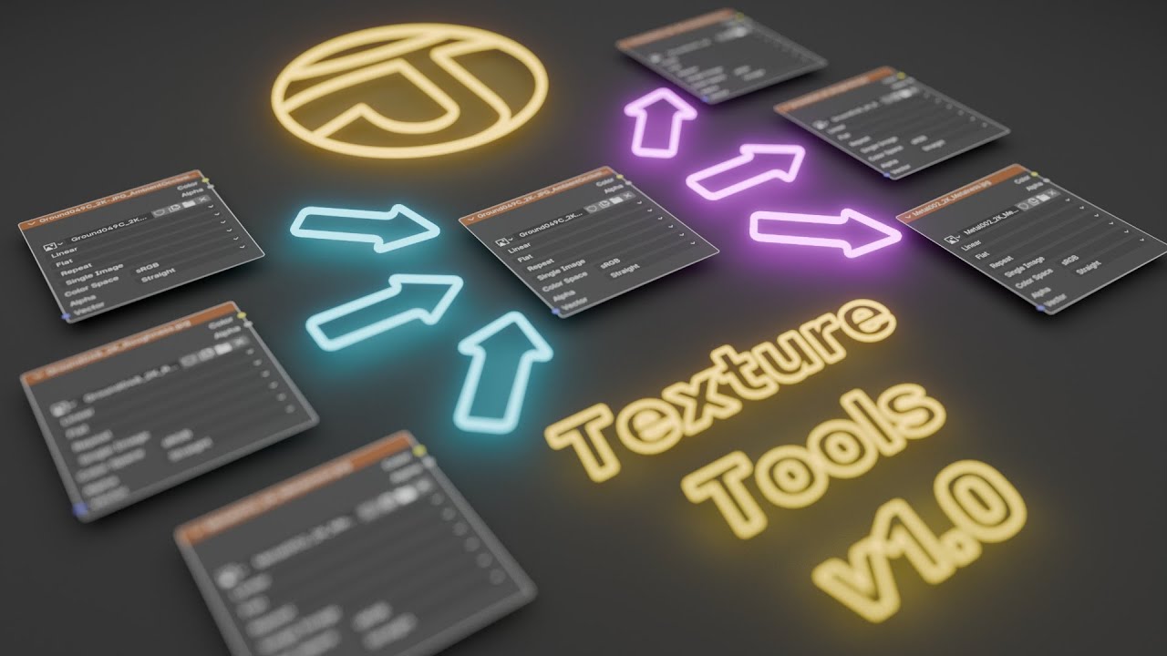 J Texture Tools [Blender Addon] - YouTube