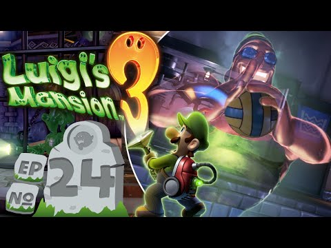 ¡COMBATE LEGENDARIO EN LA PISCINA! | PARTE #24 | LUIGI'S MANSION 3