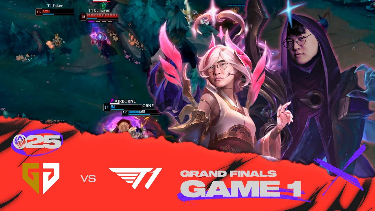 MSI 2025 GEN vs T1 1세트 하이라이트: T1의 넥서스 파괴 | Vortex Gaming