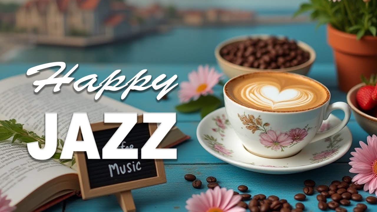 Happy Jazz 🎶 Cheerful Bossa Nova Instrumental & Sweet Jazz Cafe Music ...