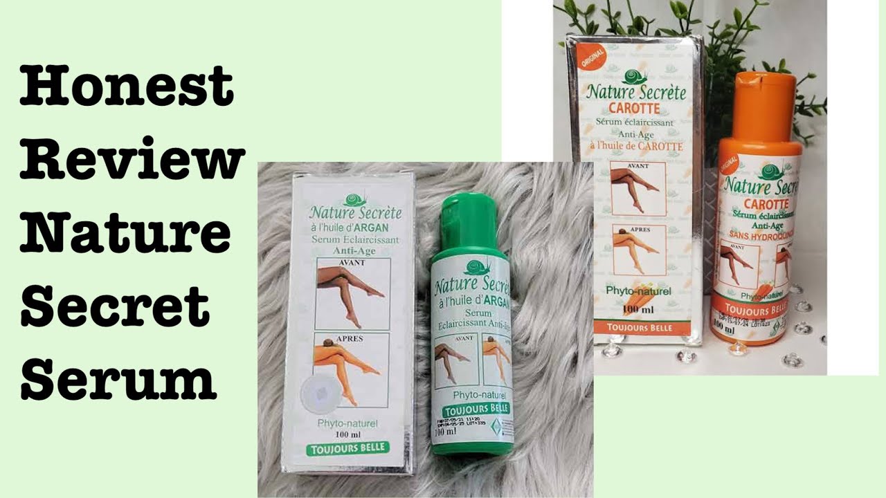 Nature Secret Argan and Carrot Serum Review - YouTube