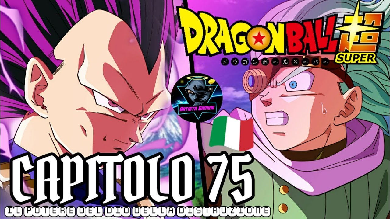Dragon Ball Super CAPITOLO 75 | MANGA [Il potere di un Dio della ...