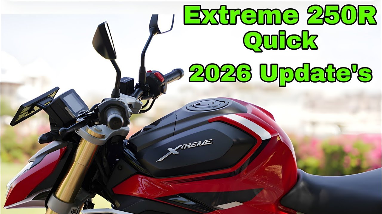 Hero Extreme 250R 2026 quick Updates || Updates of hero Extreme 250r ...