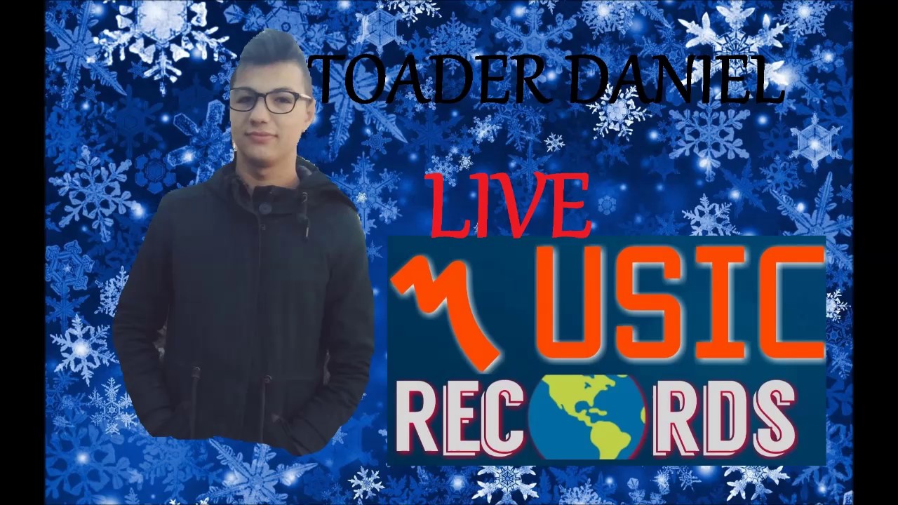 Toader Daniel - Ma uit in oglinda si ma mir (LIVE) /MUSIC RECORDS - YouTube