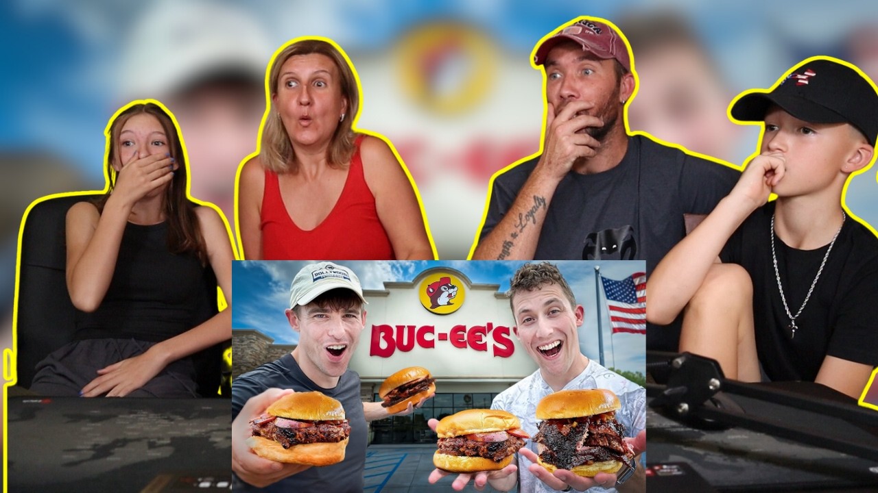 Graham Family Reacts To BEST Gas Station BBQ in America?? - YouTube
