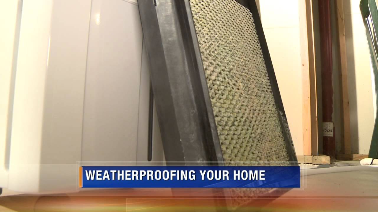 Weatherproofing your home in the winter - YouTube
