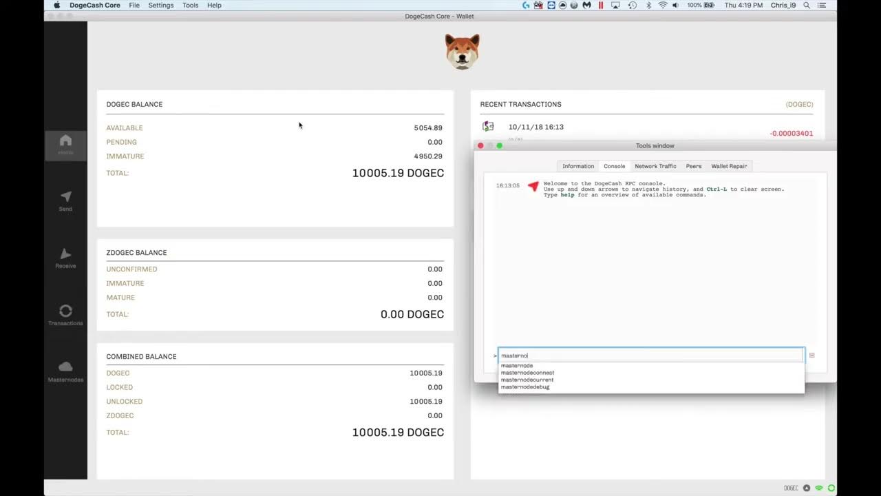 How to setup a DOGECASH MASTERNODE - YouTube