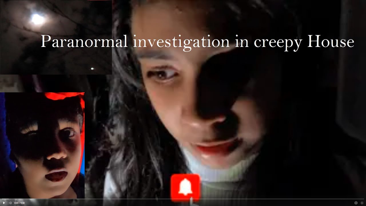 Paranormal investigation in creepy House - YouTube