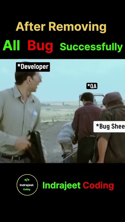 After Removing All Bug Successfully Developer Coding Shorts Memes Codingmemes Funny Youtube