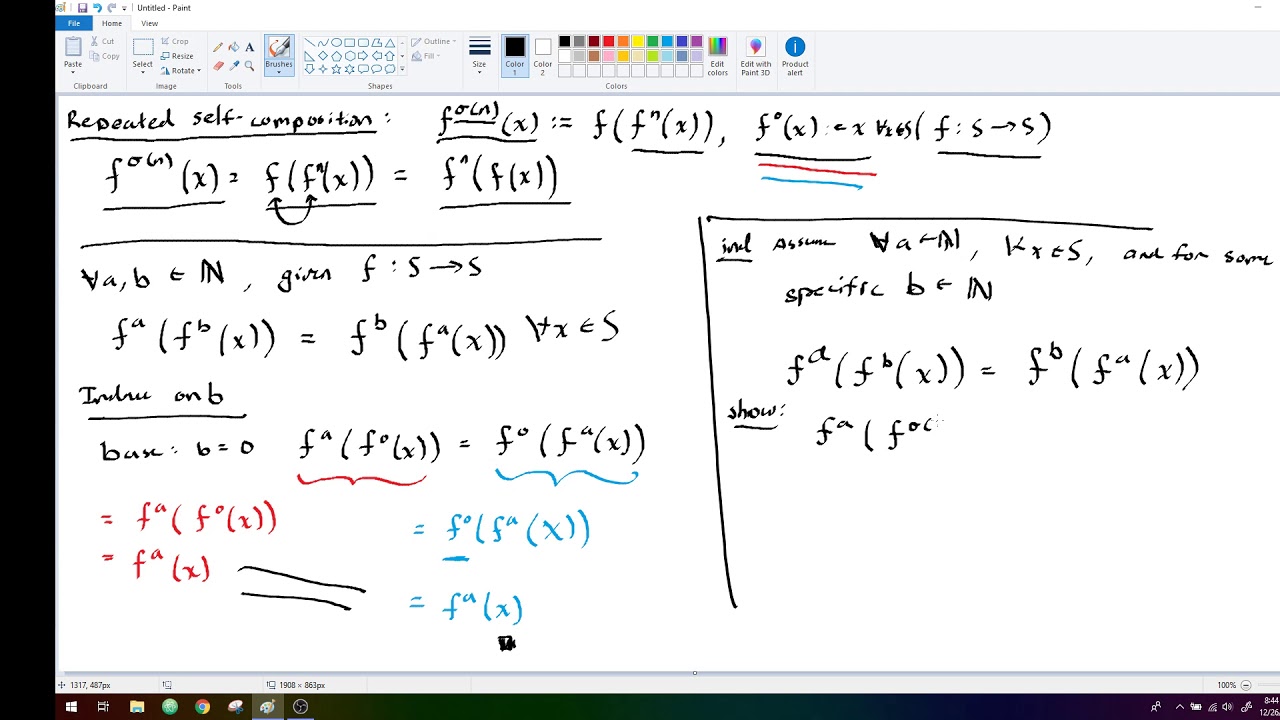 Math from the Ground Up: Functions Commute with Themselves - YouTube