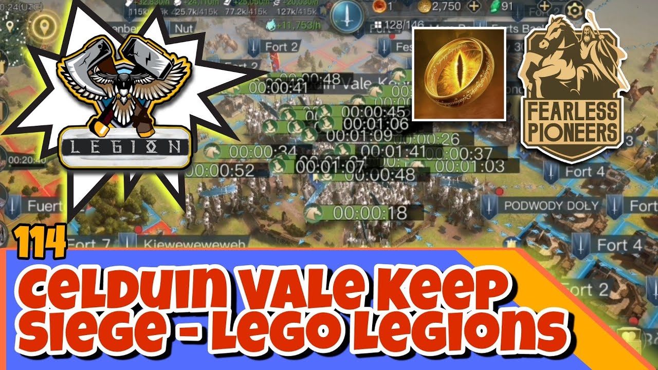 CELDUIN VALE KEEP SIEGE [S114] LEGO LEGIONS FELLOWSHIP | NEW SEASON ...