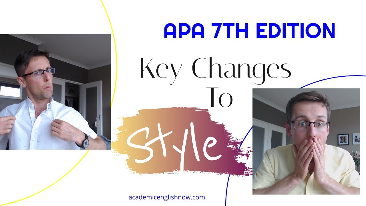 APA 7th Edition: Biggest Changes To Style You MUST Know About - YouTube