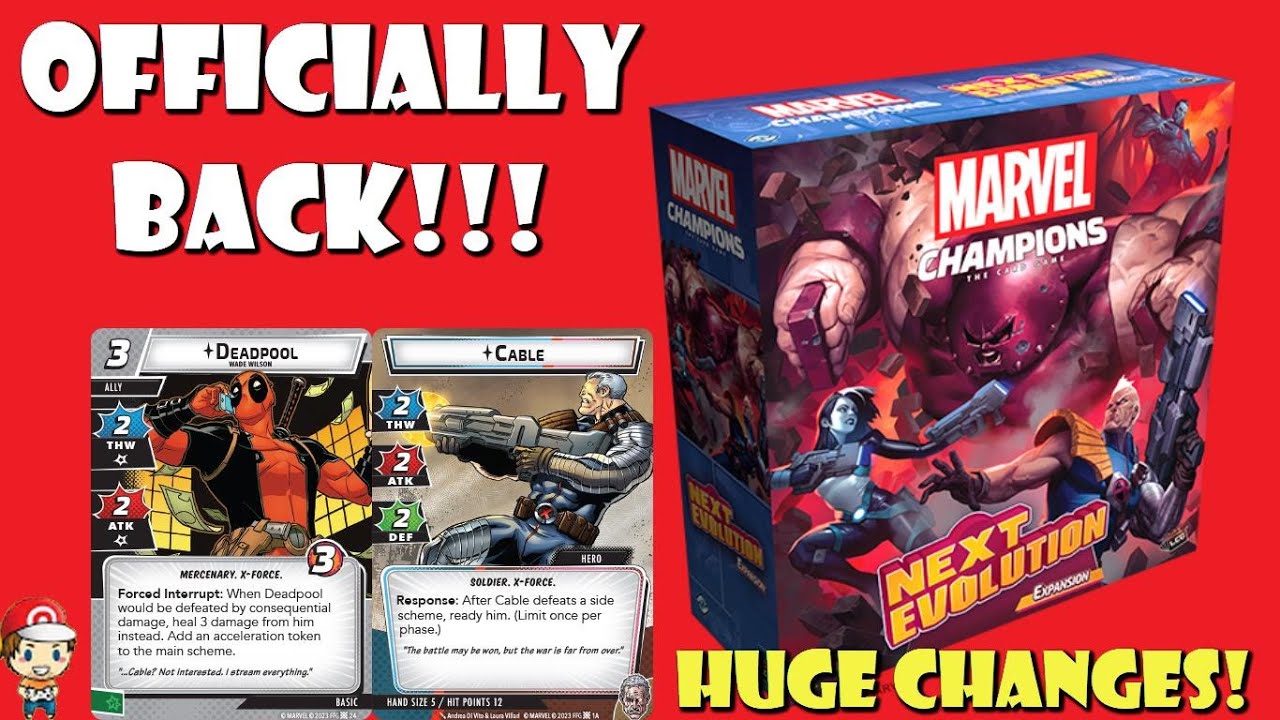 Best Marvel Game is BACK! Marvel Champions Returns with X-Force & Big ...