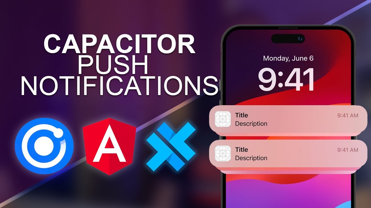 Notificaciones push (Android & iOS) con Ionic 8, Angular 18 & Capacitor 6 - YouTube