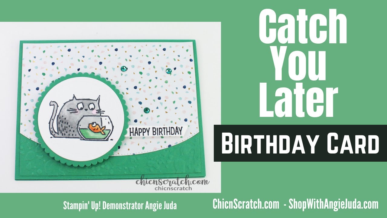 Catch You Later Birthday Card - YouTube