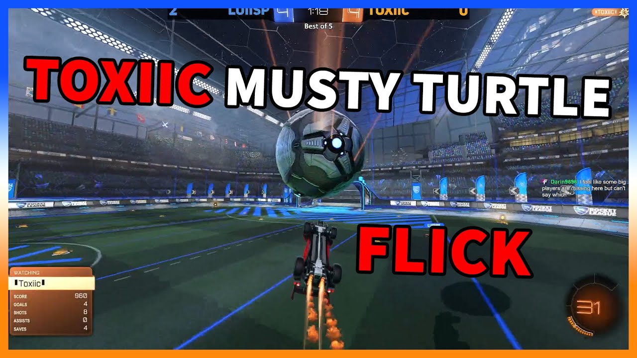 Toxiic Musty into TURTLE FLICK - YouTube