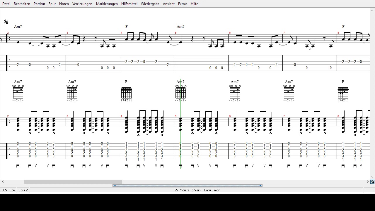 Carly Simon - Youre So Vain - Tabs - YouTube