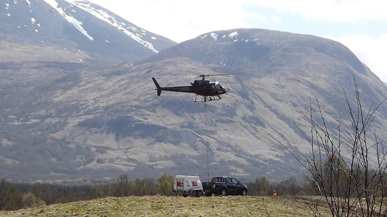 PDG HELICOPTERS SQUIRREL POLE LIFTING.(Part1) - YouTube