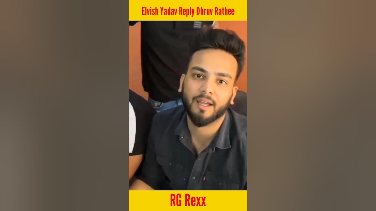 Elvish Yadav Exposed Dhruv Rathee Youtube