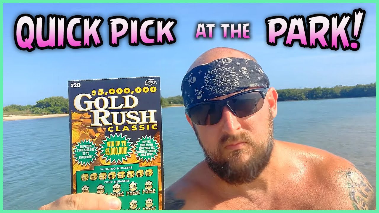 PLAYING ONE $20 GOLD RUSH CLASSIC BY THE GULF OF MEXICO!! - YouTube