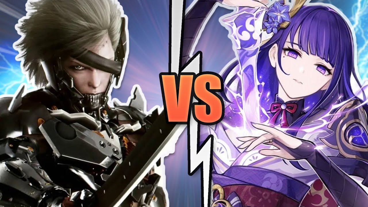 Genshin Raiden fights Metal Gear Raiden to the DEATH - YouTube