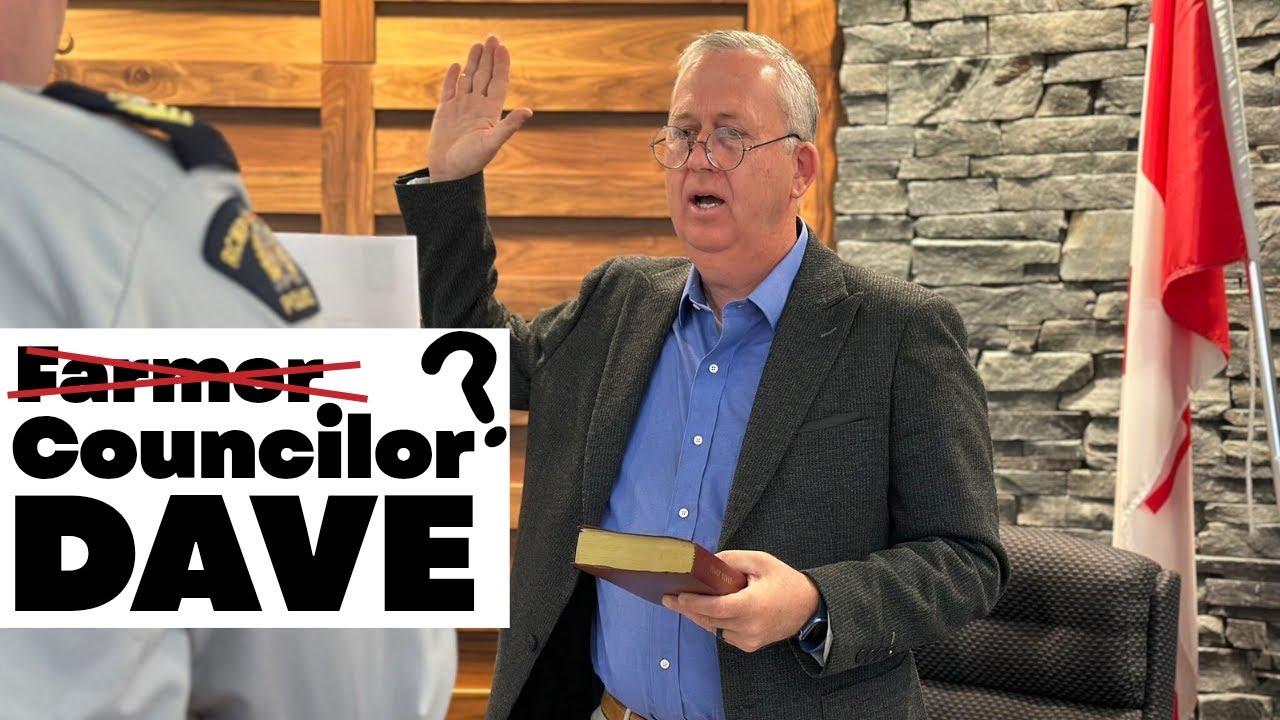Farmer Dave is also COUNCILOR Dave! - YouTube