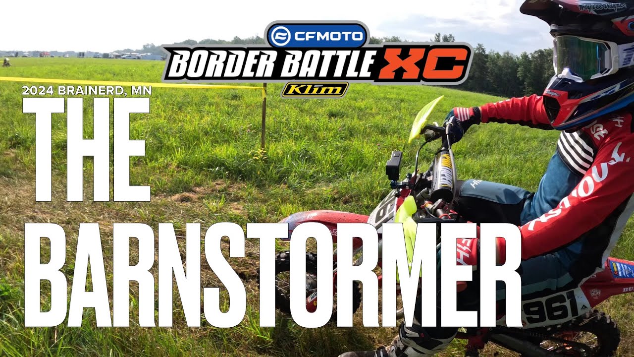 2024 Border Battle XC Barnstormer 50cc race - YouTube