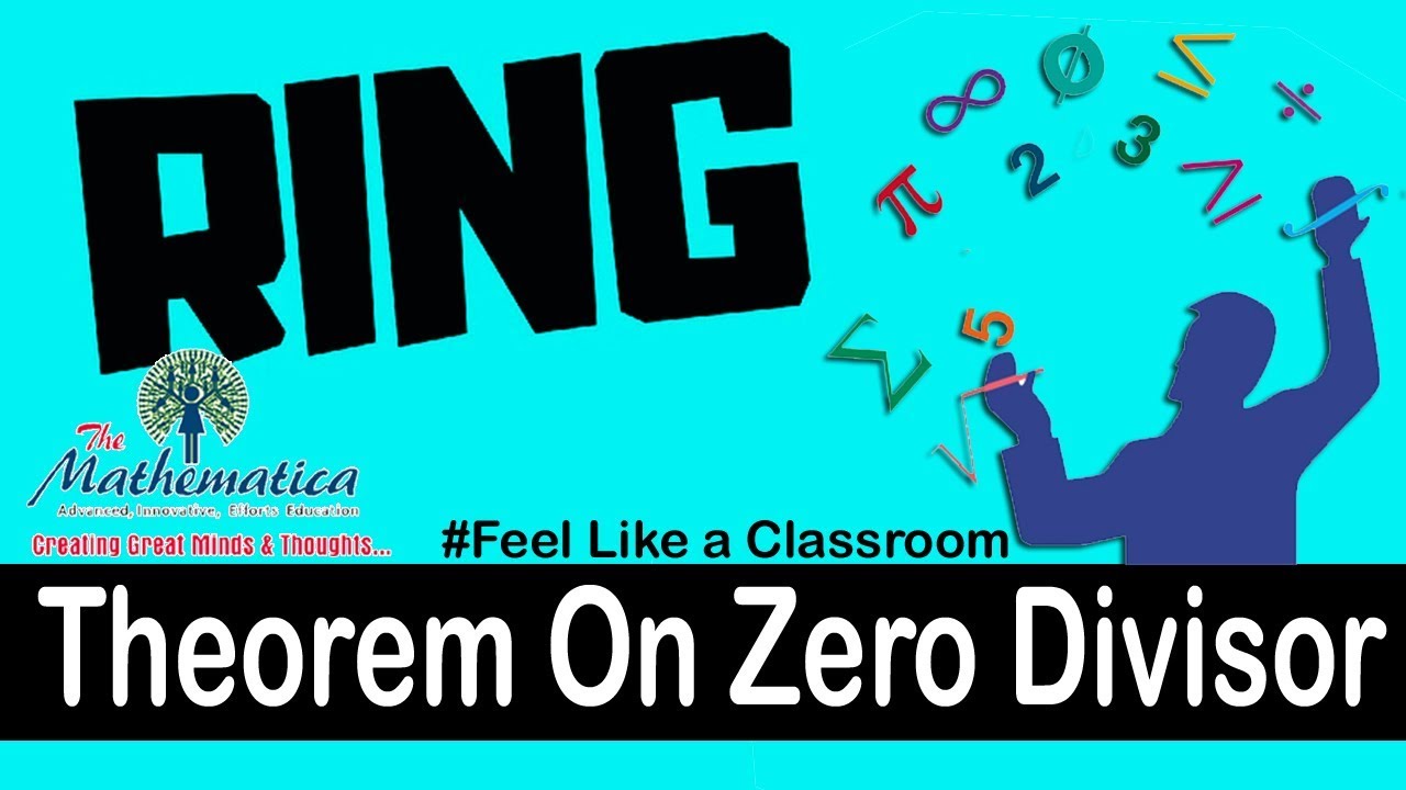 Lecture 3 | RING | Theorem On Zero Divisor - YouTube