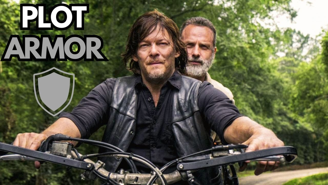 Rick Grimes Being Saved by Plot Armor - YouTube