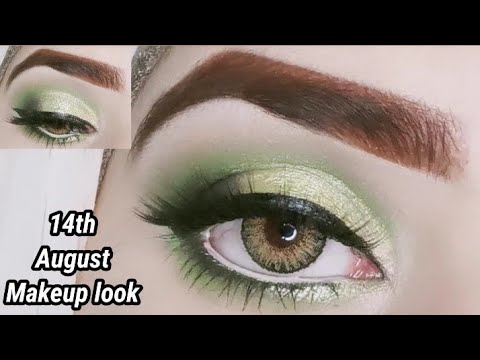 14th August Independence Day Makeup Tutorial|Step By Step Eye Makeup for Bignerss/ Teenagers 🔥 ...