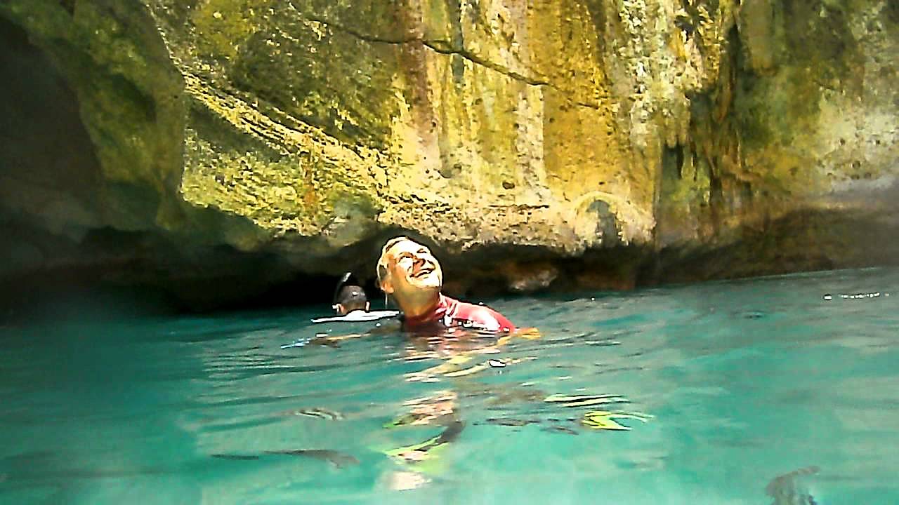 Thunderball cave underwater - YouTube