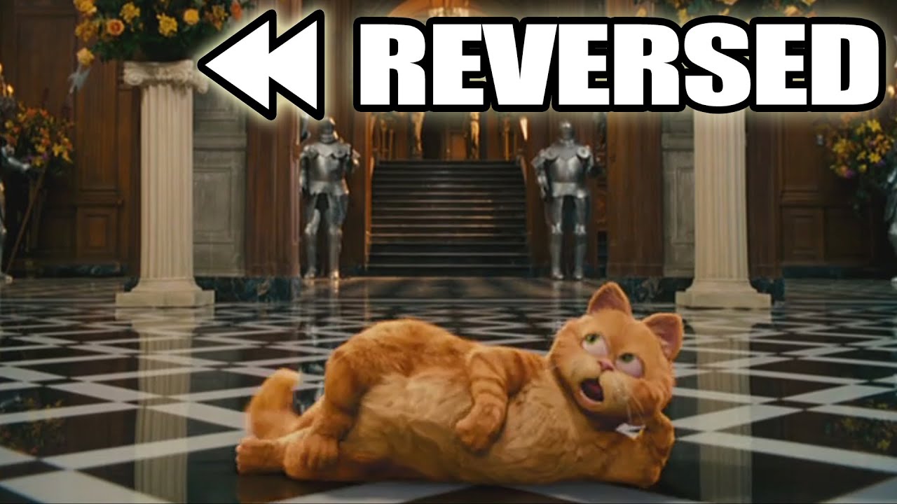 Garfield 2 (2006) - Moving On Up REVERSED - YouTube