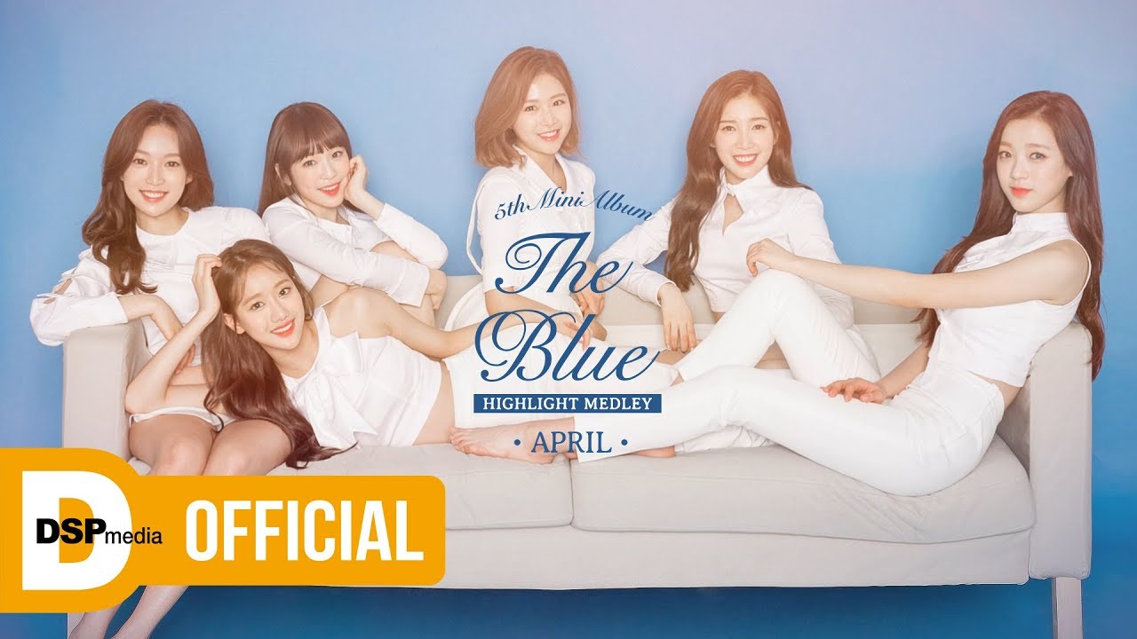 APRIL 5th Mini Album 『The Blue』 Highlight Medley - YouTube