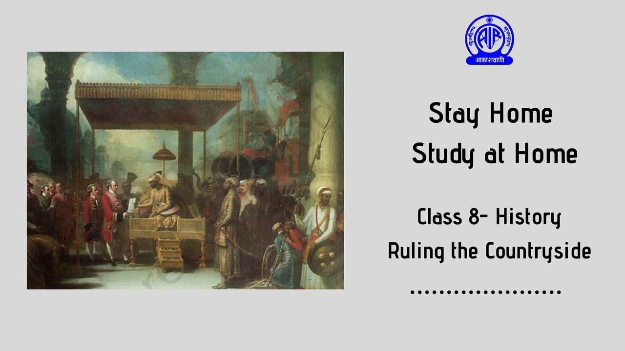 Class 8 History "Ruling The Countryside" - YouTube