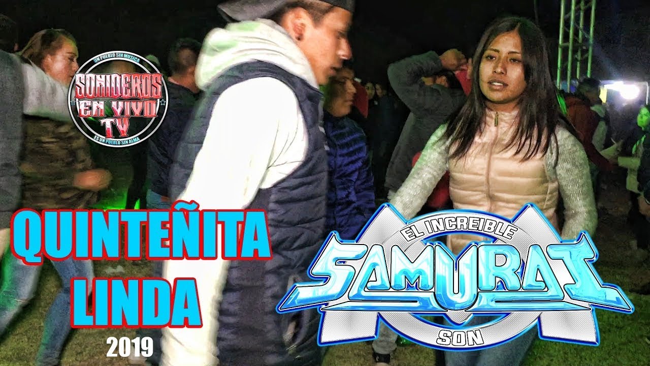 QUINTEÑITA LINDA, CUMBIA ECUATORIANA, SONIDO SAMURAI 2019 - YouTube
