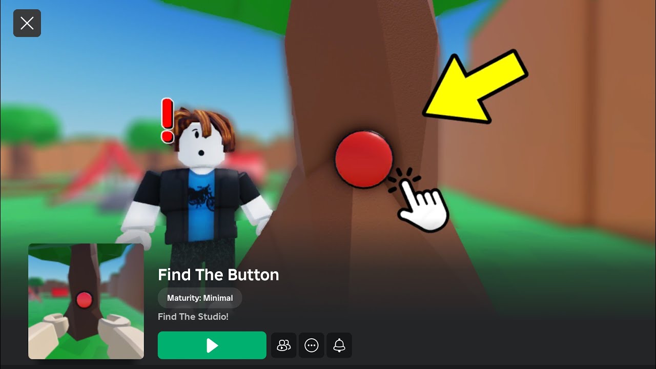 Find The Button 🔴 world 2 (by find the studio) Roblox game play through ...