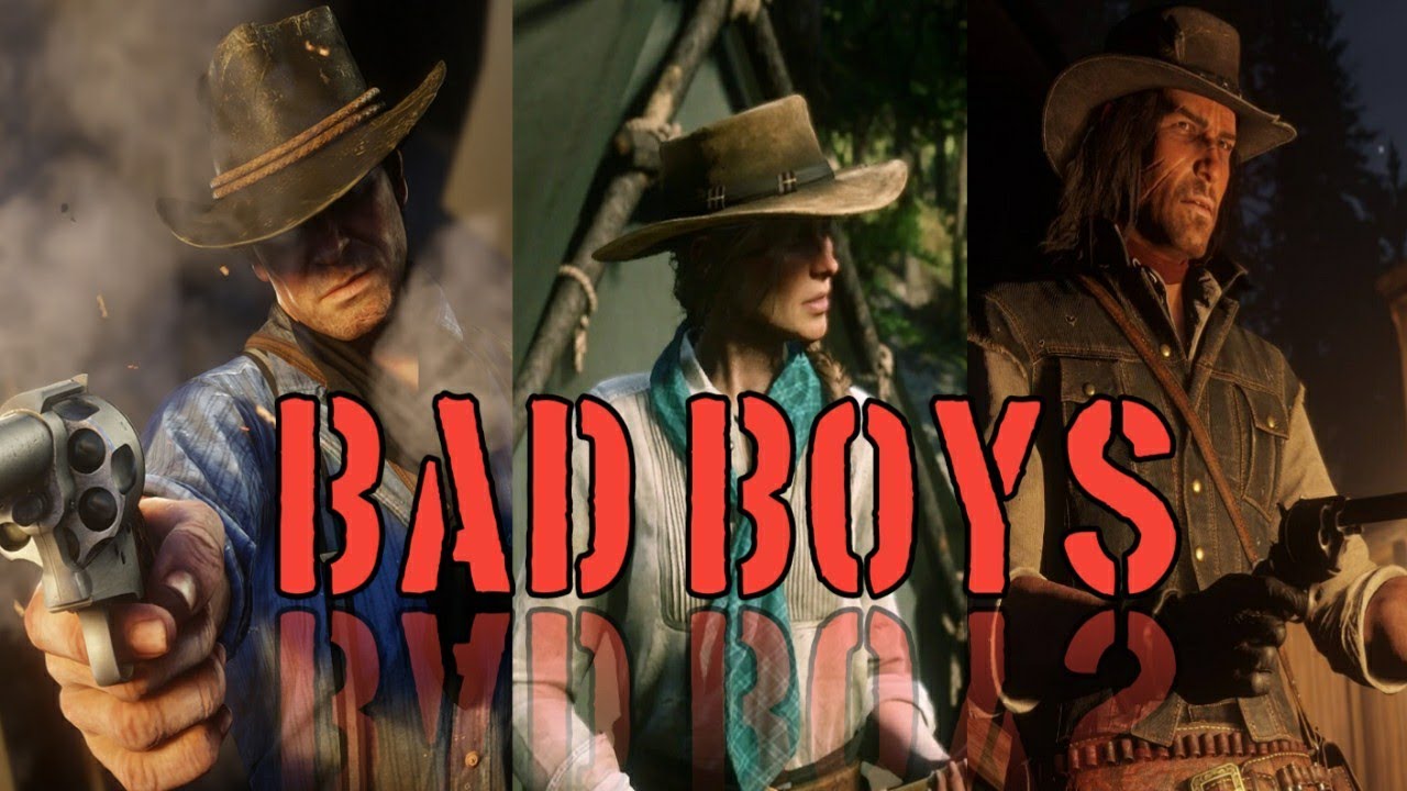 Red Dead Redemption 2 | Bad Boys | Music Video #reddeadredemtion2 #rdr2 ...