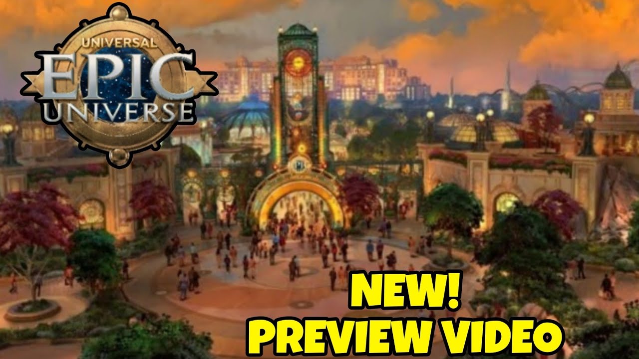 NEW! Universal’s EPIC UNIVERSE Preview Video - YouTube