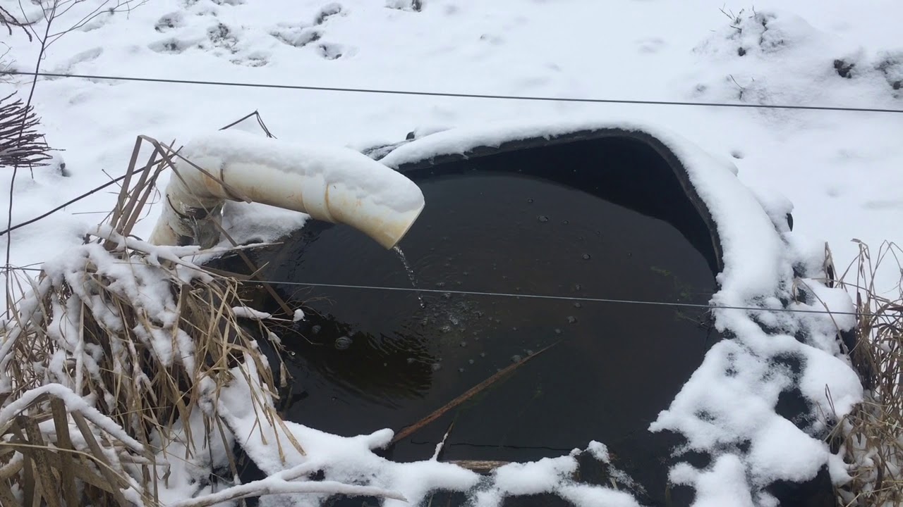 Ice Free Cattle Waterer - YouTube