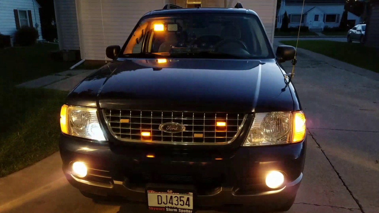 Skywarn Storm Chasing Ford Explorer - YouTube