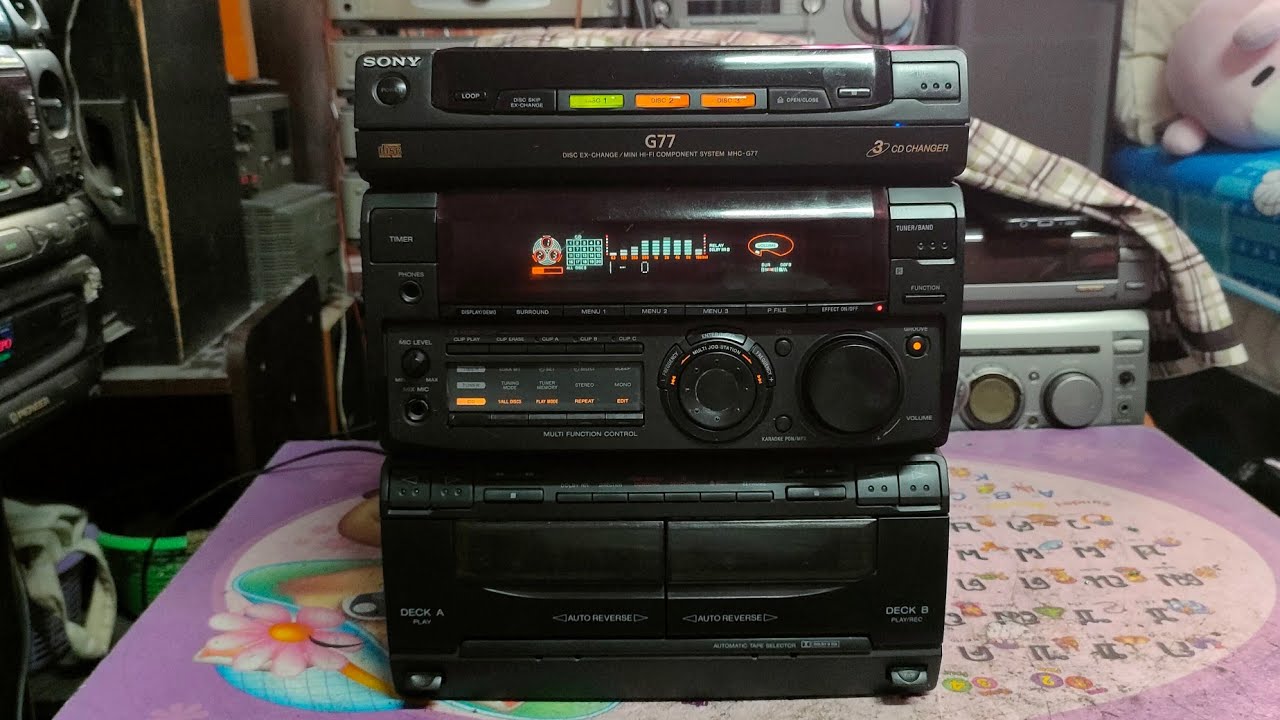 ตัวเครื่อง sony mhc g77 ติดตั้ง function bluetooth เพิ่มเติม - YouTube